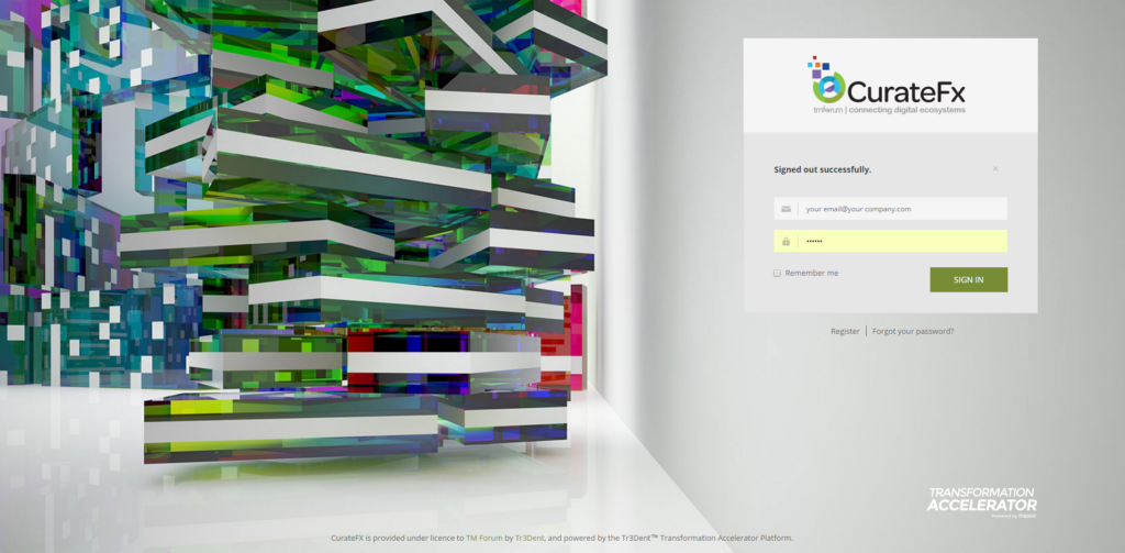 TM Forum Betas CurateFX Version of Tr3Dent Transformation Accelerator